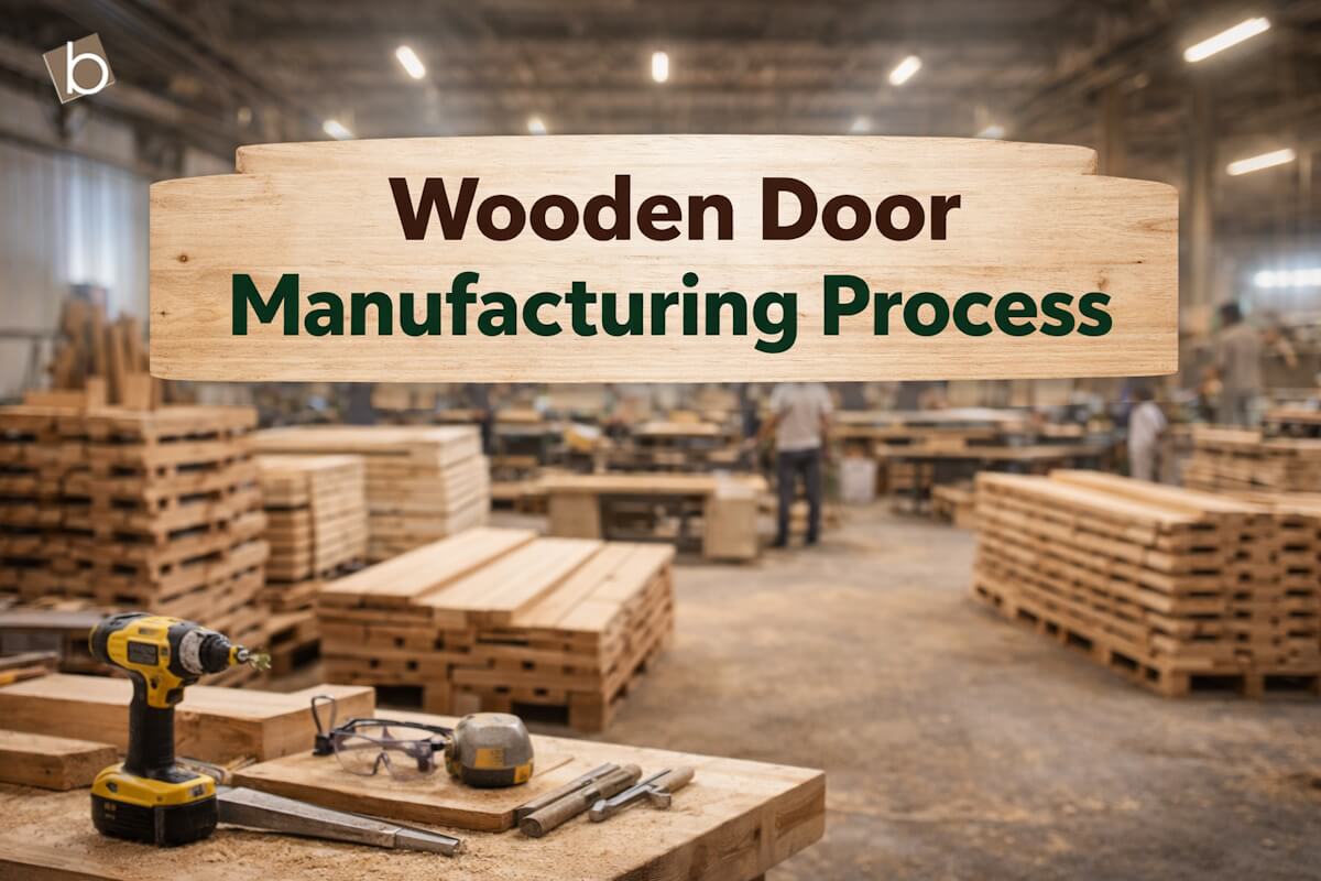Wooden Door Manufacturing Process From Timber to Finish