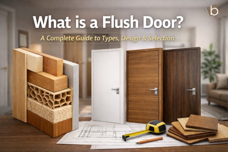 What is a Flush Door? Types, Benefits & Buying Guide